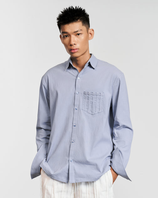 Shirt With Stripe Pocket – MoiDien